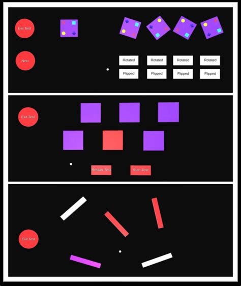 The 2 Dimentional Visuospatial Ability Test Matrix Adopted For This Download Scientific Diagram