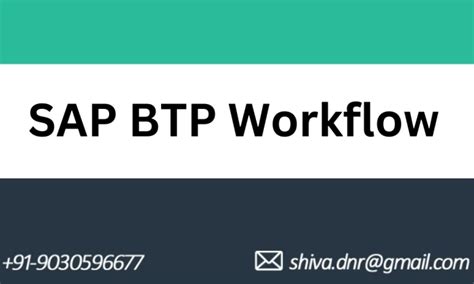 Sap Btp Workflow Go Video Tutorials