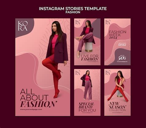 Free Psd Fashion Template Design