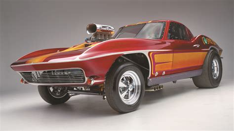 One Mean Martian: Scott Leber's 1963 Corvette Sting Ray Gasser