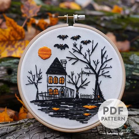 30 Halloween Embroidery Patterns — Adventures Of A Diy Mom