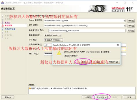 全网最详细的windows系统里oracle 11g r2 database服务器端（64bit）的下载与安装（图文详解） 大数据和ai躺