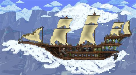Ahoy Mateys Pirate Npc Home Build Rterrariadesign