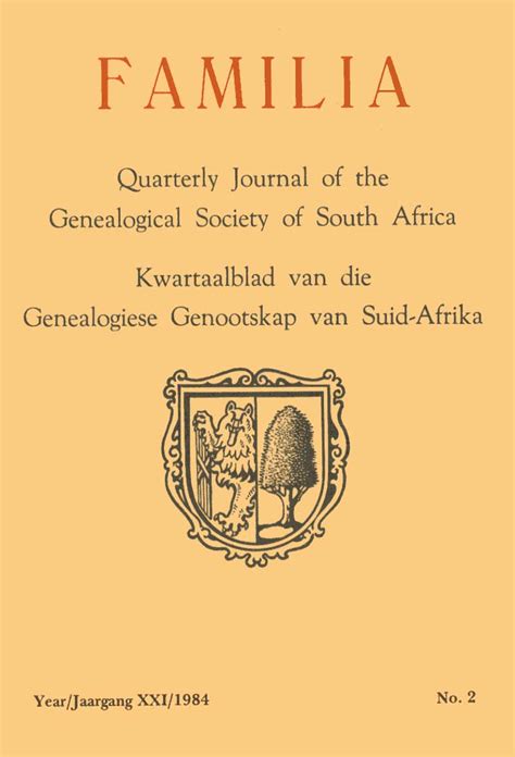 Die Henning Families Van Suid Afrika Familia