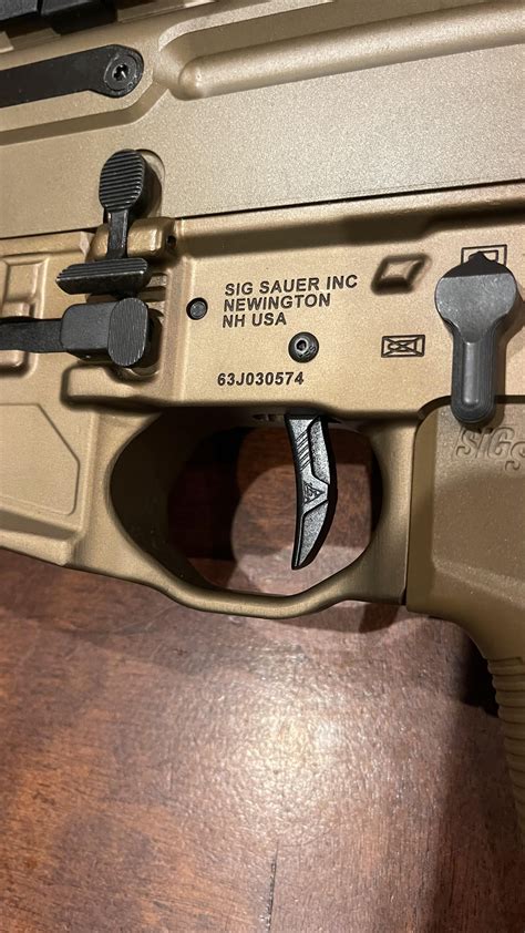 spear lt trigger issue r sigsauer