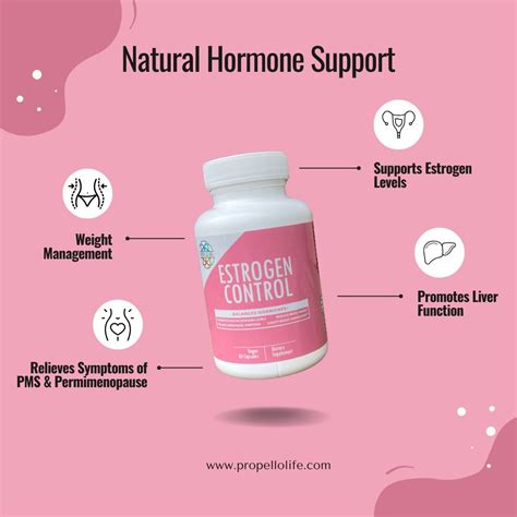 Estrogen Control Balanced Hormones Weight Management Healthy Aging Propello Life The