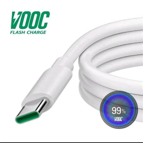 Jual Kabel Data Vooc Tipe C Kabel Cas Hp Super Vooc Kabel Data Charger Shopee Indonesia