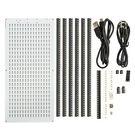 24x12点阵led音乐频谱套件节奏闪光灯单片机贴片组装趣味制作散件 伍陆电子
