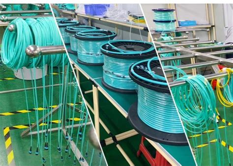 Fiber Optical MPO MTP Trunk Cable Core Core Core OM Male And Female
