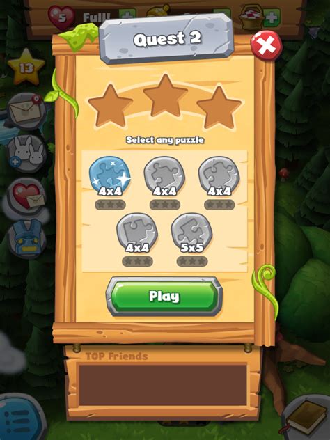 Ui Review Forest Home Game Ui Design Game Interface Game Design