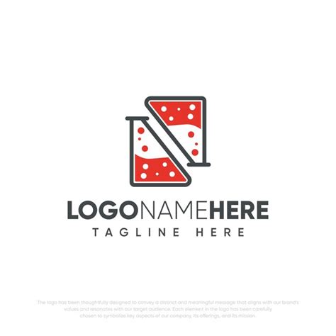 Premium Vector Chemical Flask Branding Logo Design