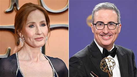 Jk Rowling Pushes Back On John Olivers Claim Theres No Evidence
