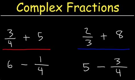 How To Solve Complex Fractions