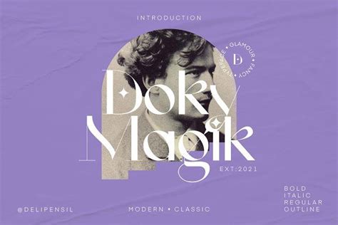 Doky Classic Modern Typeface Artofit