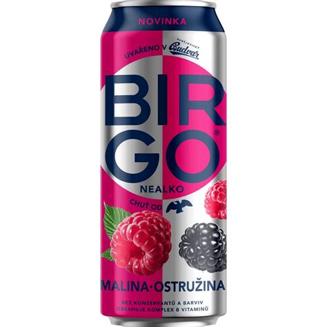 Birgo 0 5l Nealkoholické Pivo Plech Malina A Ostružina 24 Eshop