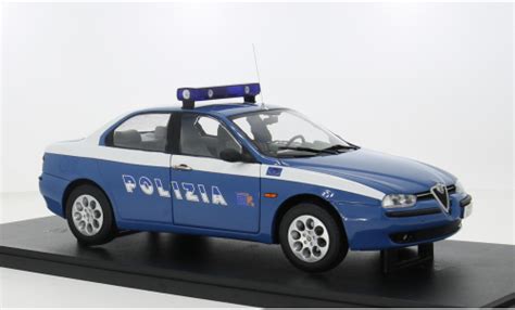 Miniature Alfa Romeo 156 1 18 Mitica 1997 Polizia Stradale 1 18