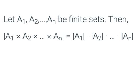 Chapter 5 Introduction To Counting Flashcards Quizlet