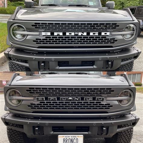 Vinyl Grill Letters Overlay Decal Anyone Done Bronco6g 2021