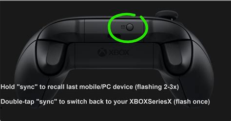 if you use your xbox series x s controller with console and pc mobile for