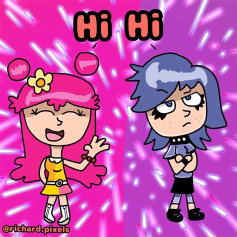 Hi Hi Puffy Amiyumi Show By Richardpixels On Deviantart