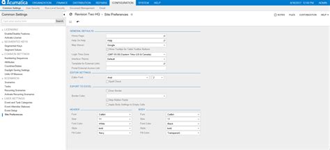 Customization Customize Css File In Acumatica To Change Form Color