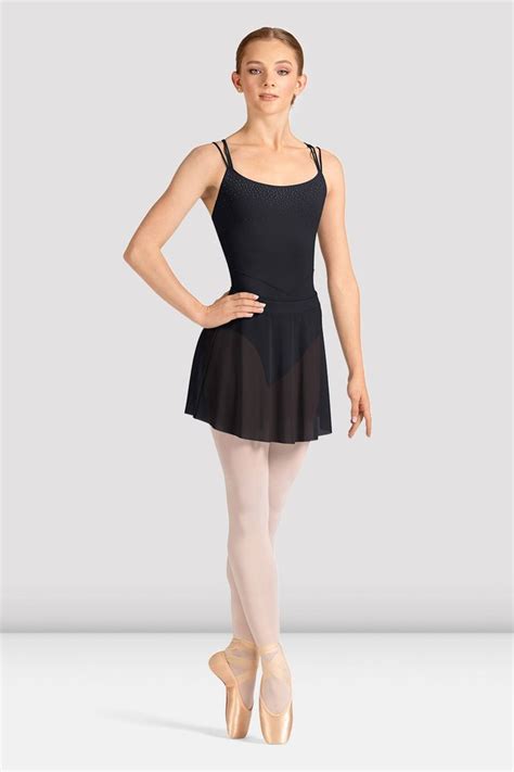 Ladies Mirella Celeste Mesh Skirt Black Bloch Dance Eu
