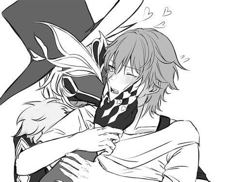 Trailblazer Caelus And Aventurine Honkai And 1 More Drawn By