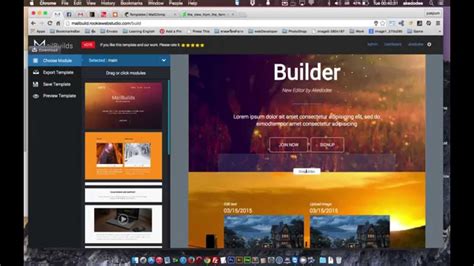 How To Build Email Template By Mailbuilds Youtube