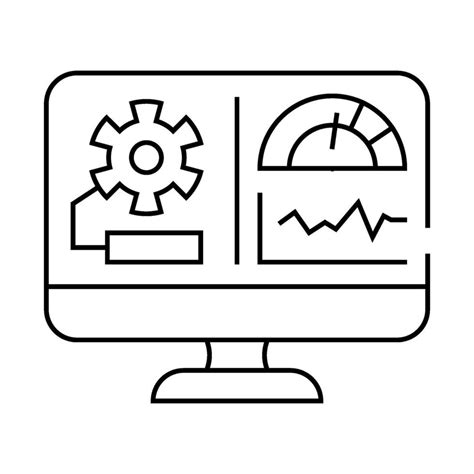Performance Testing Analyst Line Icon Illustration 48359033 Vector Art At Vecteezy
