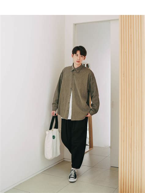 스콘 F W용 와이드 벌룬팬츠 카키 YHLP 감도 깊은 취향 셀렉트샵 CM