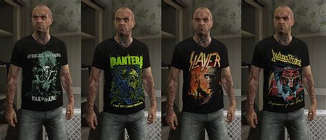 Trevor Mega Music T Shirt Pack Gta Mods Com