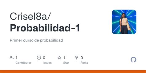 GitHub Crisel8a Probabilidad 1 Primer Curso De Probabilidad