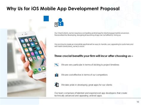 Ios Mobile App Development Proposal Powerpoint Presentation Slides