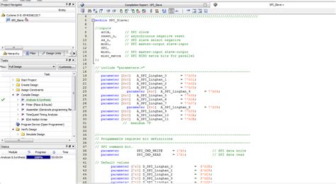 spi slave接口时序设计verilog代码quartus仿真 verilog spi slave csdn博客