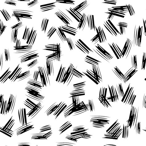 Premium Vector Seamless Pattern With Black Pencil Brushstrokes