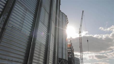 Construction Of Silos For Grain Storage Agricultural Activity