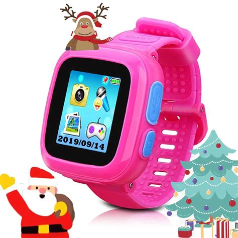 ساعت هوشمند Duiwoim برای کودکان با بازی دوربین دیجیتال صفحه لمسی ، اسباب بازی های جالب تماشای