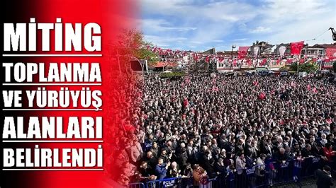 Bartında Miting Ve Toplanma Alanları Belirlendi