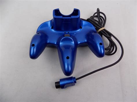 Nintendo 64 N64 Controller Custom Painted Shell Metalic Blue Starboard Games