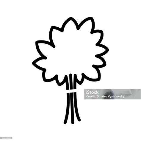 사우나 개요 벡터 아이콘에 대한 Wisk는 흰색 배경에 분리되어 있습니다 웹 모바일 및 Ui 디자인을 위한 사우나 라인 아이콘용 Wisk 곧은에 대한 스톡 벡터 아트 및