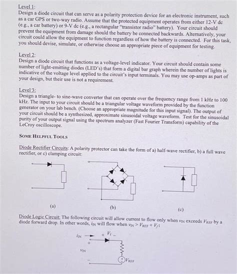 Diode Current Voltage Equation As Discussed In