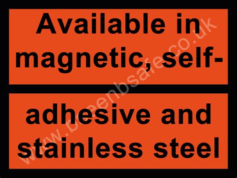 Reflective Orange Un Kemler Panel 300x400
