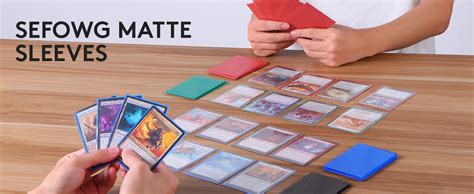 600ct Mtg Card Sleeves 6 Colors Matte Card Sleeves Magic