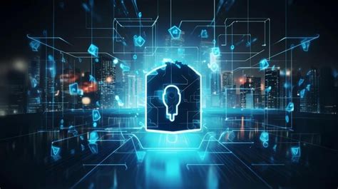 Premium Ai Image Digital Fortress Safeguarding The Frontiers Of Cybersecurity