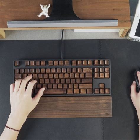 Wood Full Keycap Setsupport Iso Enter And Personalized Layout Customization Oem Height Keycap