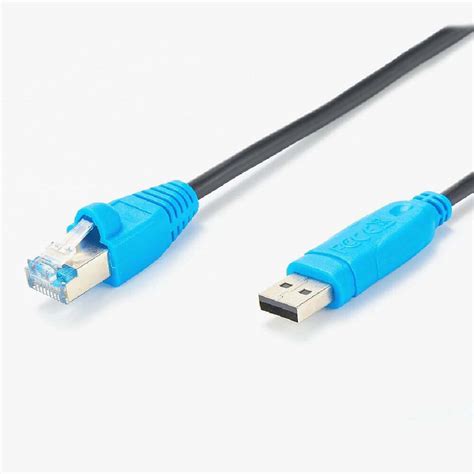 elecbee modbus tcp rj45 male to usb2 0 male ethernet gateway cable