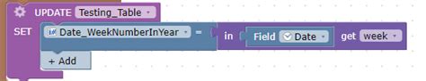 calculate week number in formula field calculations and aggregations