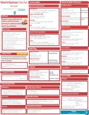 Scikit Learn Cheat Sheet Python Pdf Python For Data Science Cheat Sheet Scikit Learn Naive