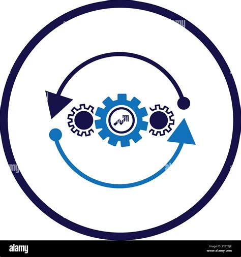 Setting Gear Maintenance Optimization Icon Stock Vector Image And Art