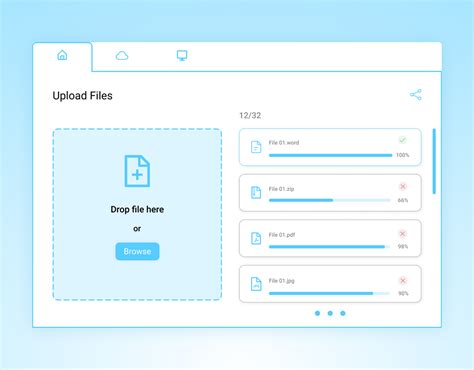 Daily Ui 030 File Upload On Behance